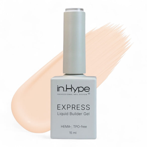 Express Gel. Liquid Builder Gel in a Bottle - Ivory – In.Hype Nails