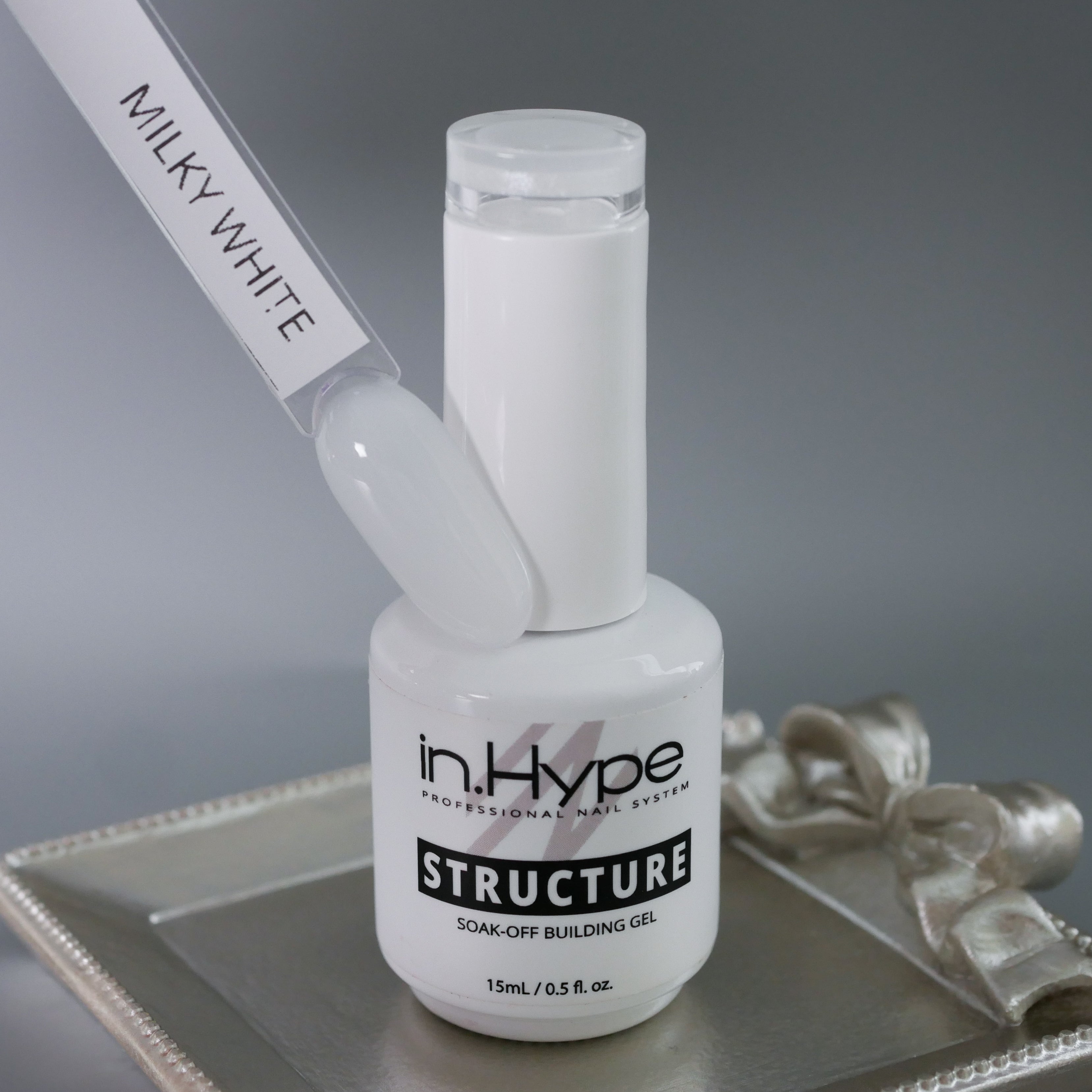 Structure Gel (BIAB)- Milky White – In.Hype Nails