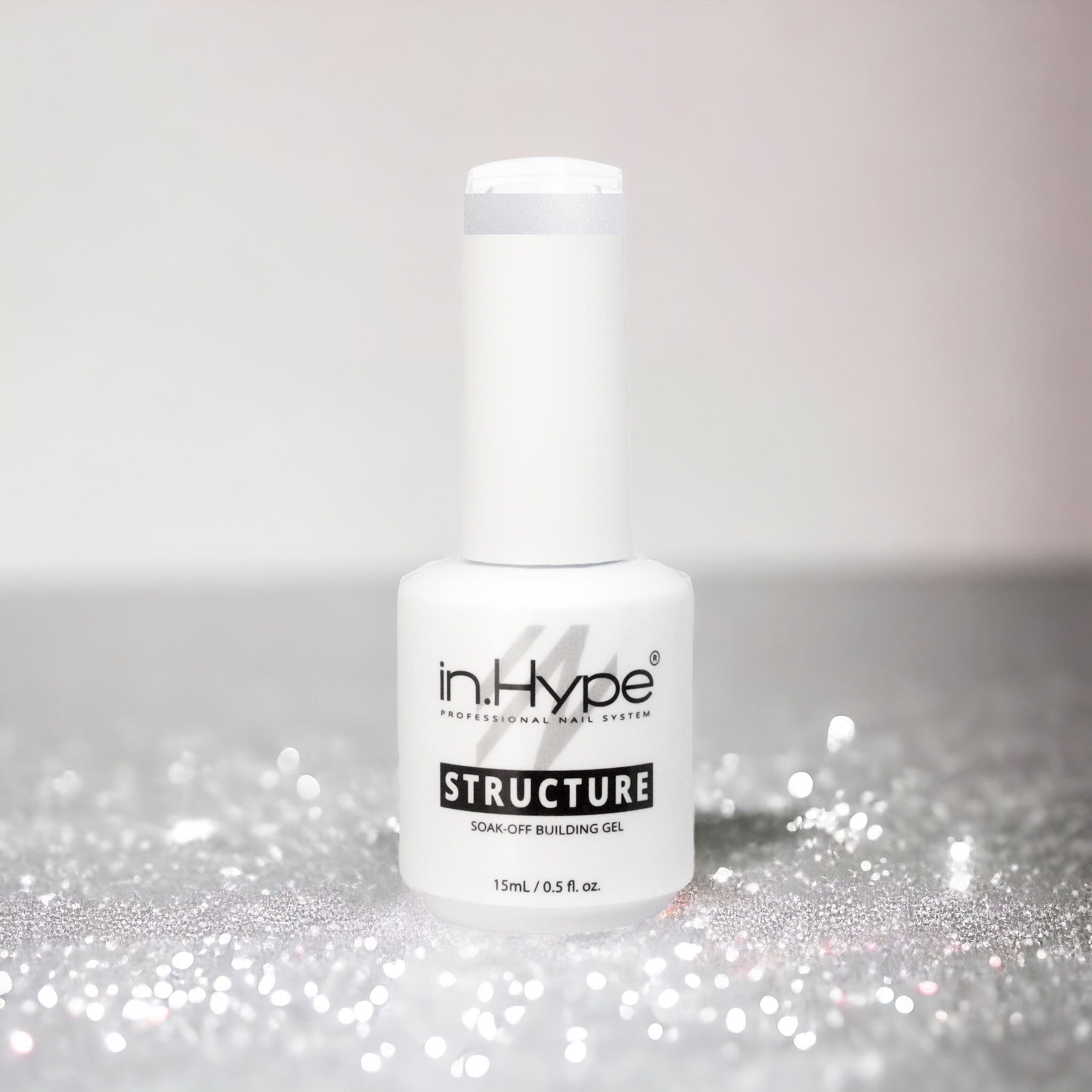 Structure Gel (BIAB)- Star. Clear with Shimmer – In.Hype Nails