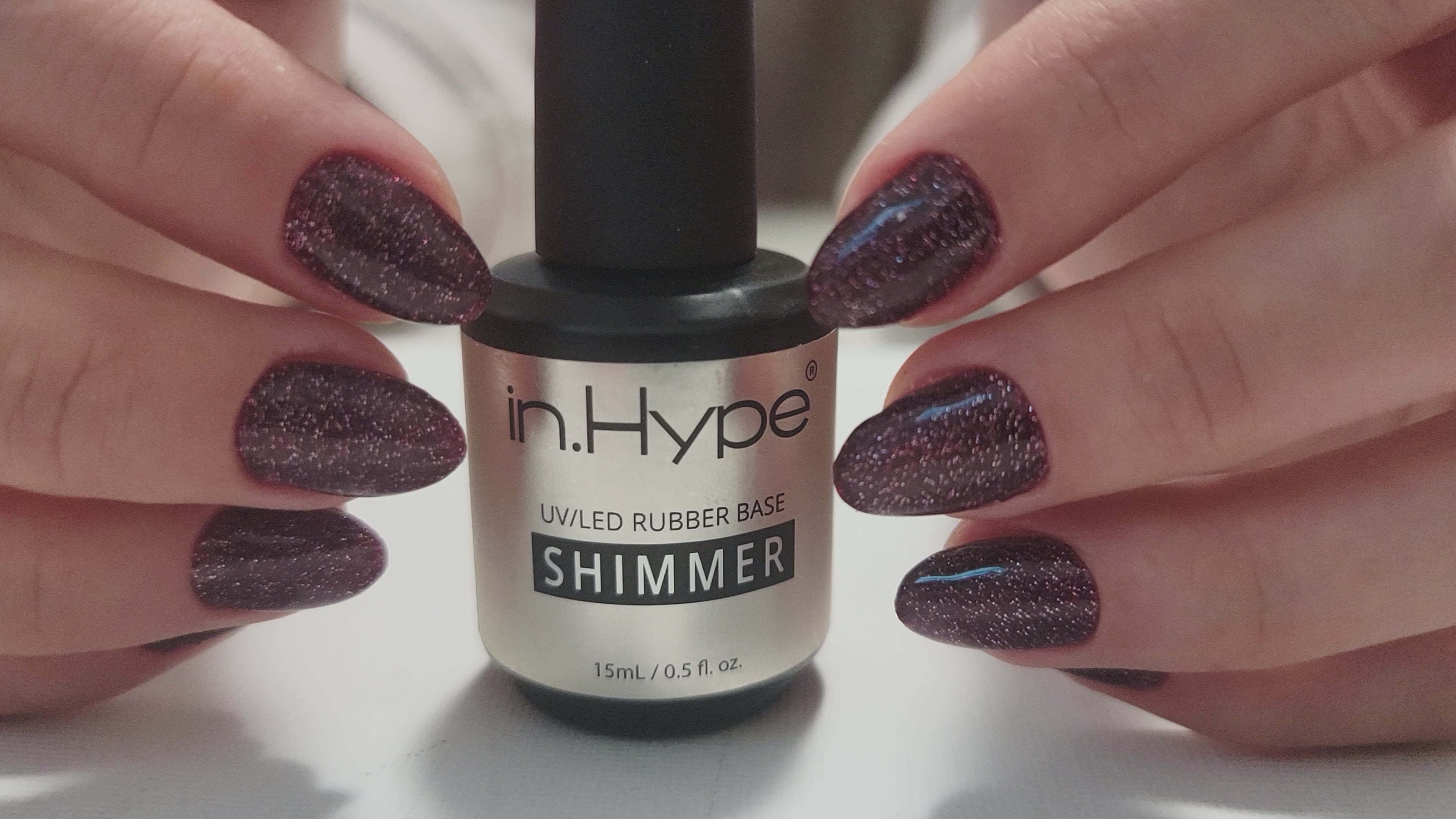 Rubber Base Light Reflective - Eggplant – In.Hype Nails